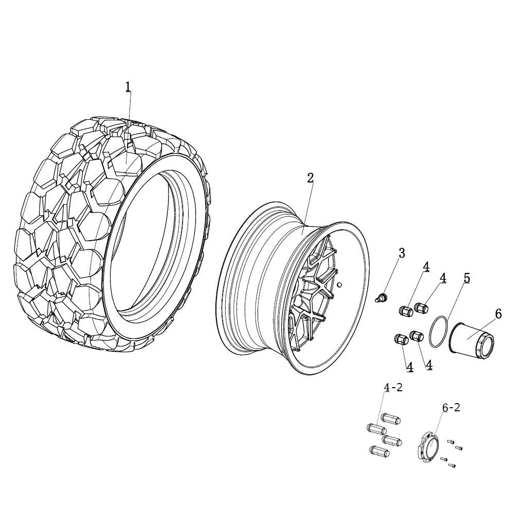 OG Kandi Kruiser OEM Wheel System Parts| Canyon Lake Mobile