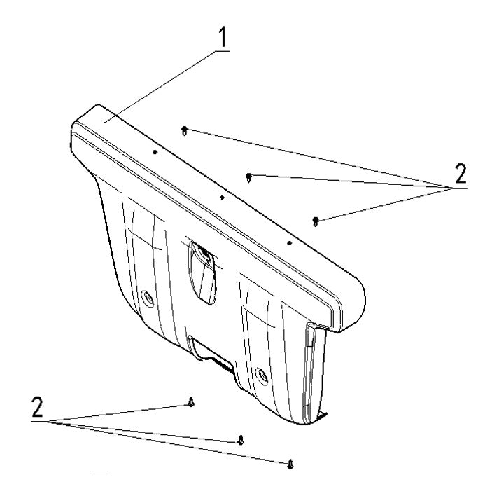 Kandi Cowboy E10K UTV Rear Bumper Parts| Canyon Lake Mobile