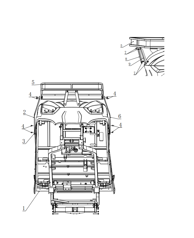 Kandi Kruiser Front Clays Basket Assy| Canyon Lake Mobile