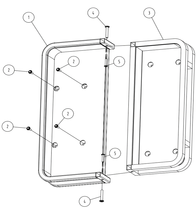 Kandi Mini Cart OEM Rear Cargo Deck Components| Canyon Lake Mobile